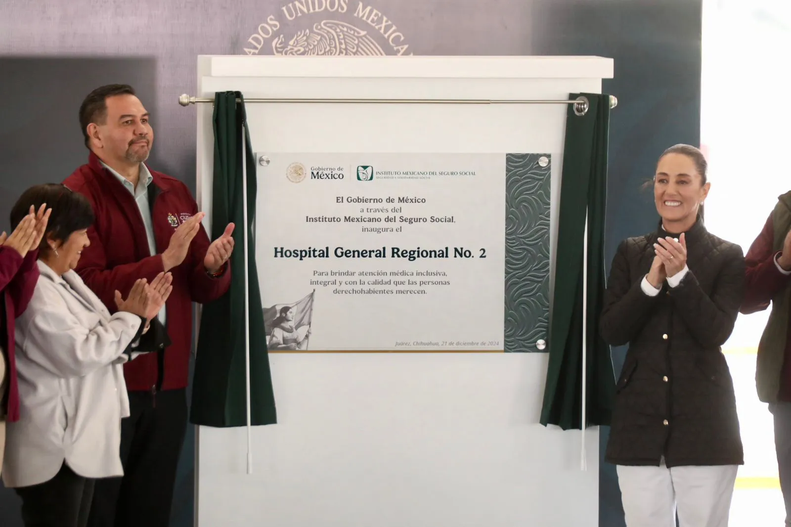 Inauguran Hospital General Regional 2 del IMSS en Ciudad Juárez